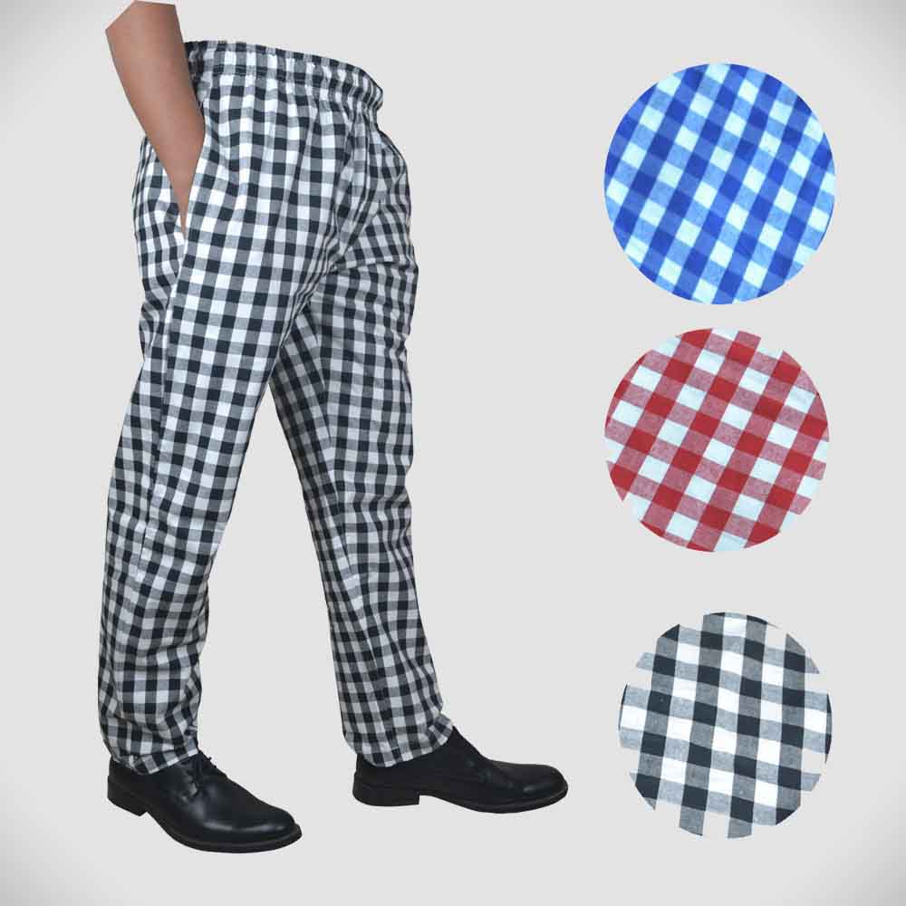 Unisex Check Trouser with 3 Pocket - uniform shop